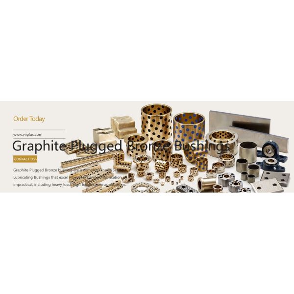 Graphite Plugged Bronze Bushings