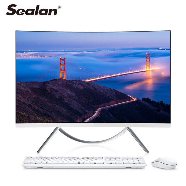 Quality Dominant Frequency 2.7GHz Curved Desktop Computer for sale