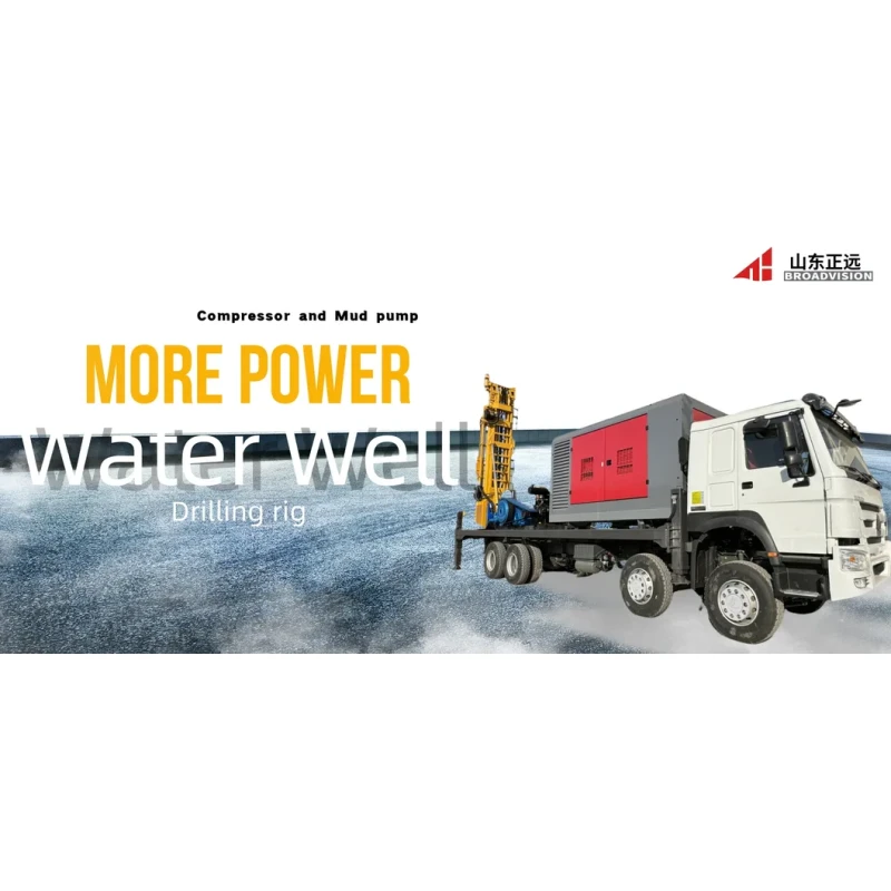 China Truck Mounted Water Drilling Machine Hydraulic 600m Depth Water Well Drilling Rig