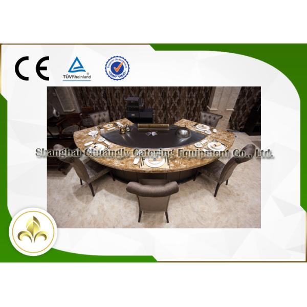 Quality Commercial Electric / Gas Teppanyaki Grill Customized With Fume Precipitator for sale