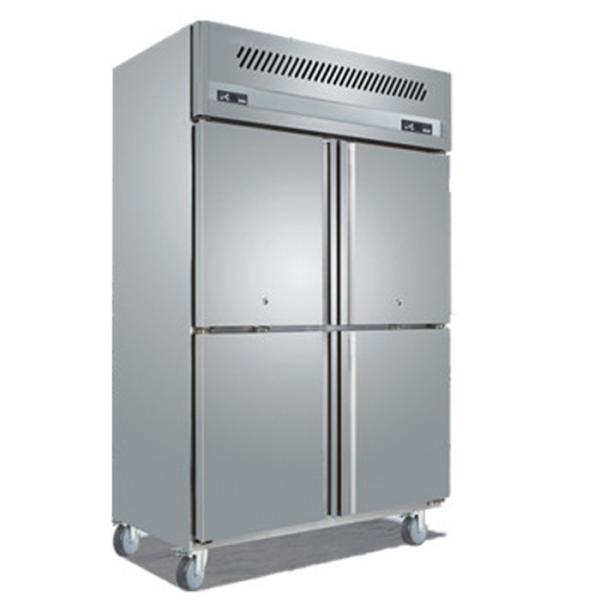 Quality 4 door 300W Commercial Stainless Steel Refrigerator Freezer for sale