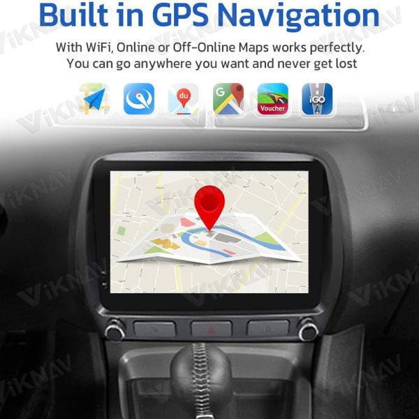 Quality VIKNAV For Chevrolet 2010 2013 -2015 Android Camaro Touch Screen Radio Carplay for sale
