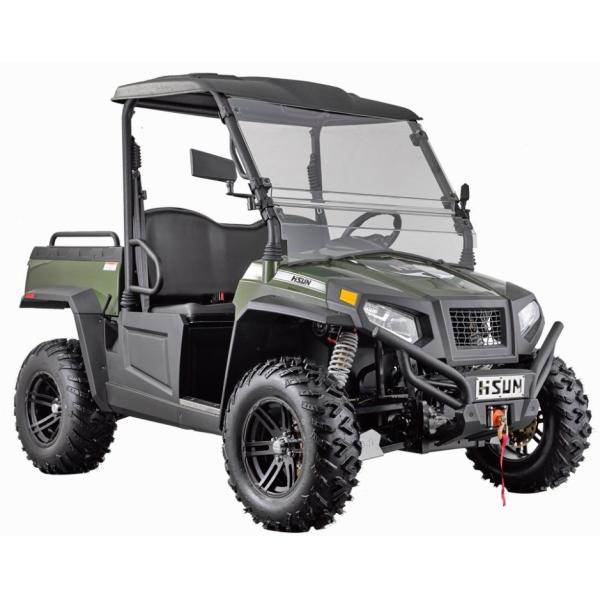 Quality 4WD Hisun Tracks UTV Electric Vehicle 48V Electric UTV with EEC Approved Certification for sale