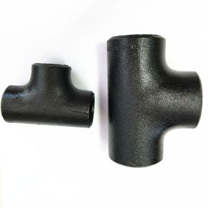 Quality 4 Inch ASME B16.11 Black Pipe Tee For Metallurgy for sale