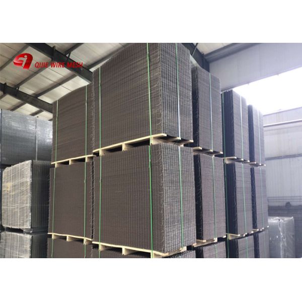 Quality Rectangular Hole Galvanized Welded Mesh Panels / Wire Panels 2.9 X 2.0 M Size for sale