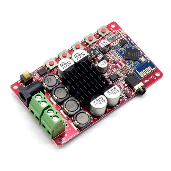 Quality CA-7492 Bluetooth 5.0 Audio Amplifier Board with 2*50W Output and DC8-25V Power for sale