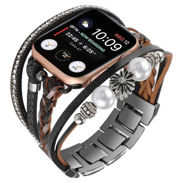 Quality DHL.UPS.FEDEX.EMS Trendy Zou Chrysanthemum Decorative Smart Watch Band for sale
