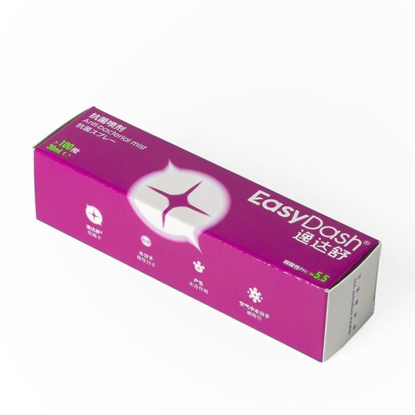 Quality Customized Thickness Tuck End Box for Antibacterial Spray Packaging CMYK Color for sale