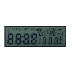 Quality Custom LCD Screen Monochrome 7 Segment LCD Display Module Segmented LCD Screen for sale