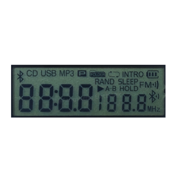 Quality Custom LCD Screen Monochrome 7 Segment LCD Display Module Segmented LCD Screen for sale