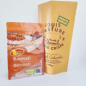 Quality Resealable Stand Up Pouch Zipper Plastic Packaging Ziplock Food Doypack Custom for sale