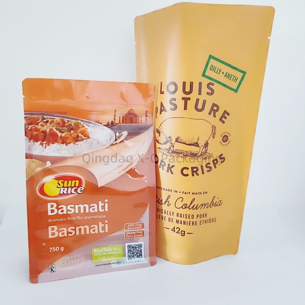 Quality Resealable Stand Up Pouch Zipper Plastic Packaging Ziplock Food Doypack Custom Digital for sale