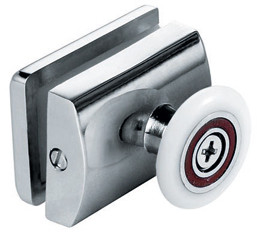 Quality 25kg Capacity Shower Room Glass Door Pulley Nylon Roller Metal Sliding Door Rollers for sale