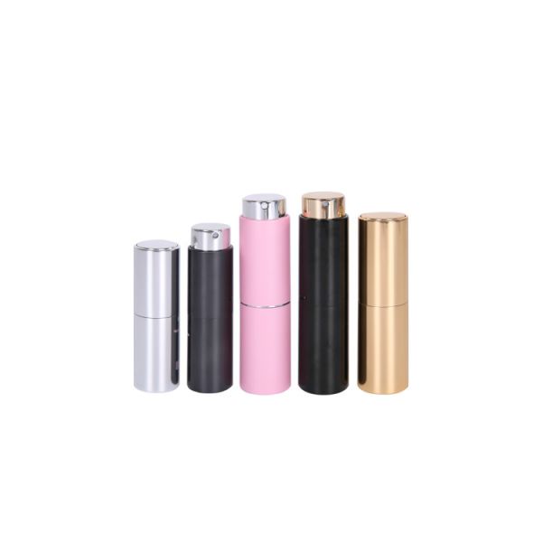 Quality Aluminum Glass 10ml 20ml Skin Care Packaging Screw Pump Head lotion bottle for sale