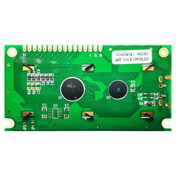 Quality 2X16 LCM Character LCD Module With Green Backlight HTM1602-8 for sale