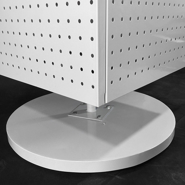 Quality H1440mm W540mm Pegboard Display Rack , Countertop Pegboard Spinner Rack Four for sale