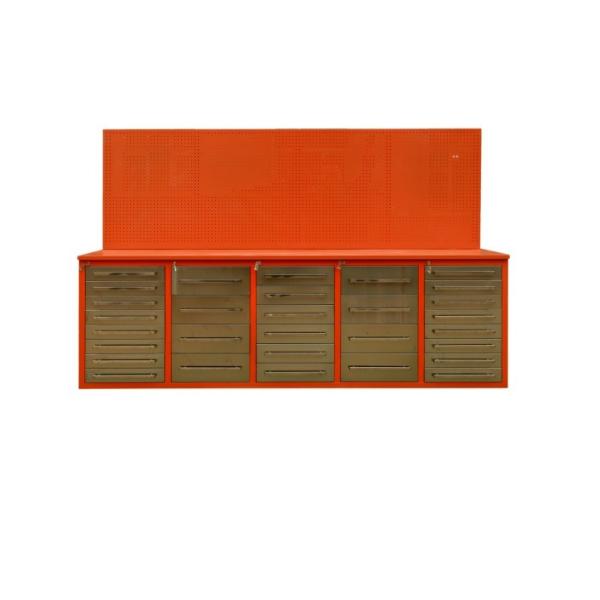 Quality Heavy Duty Stainless Steel Workbench Tool Box For Mechanical Storage for sale