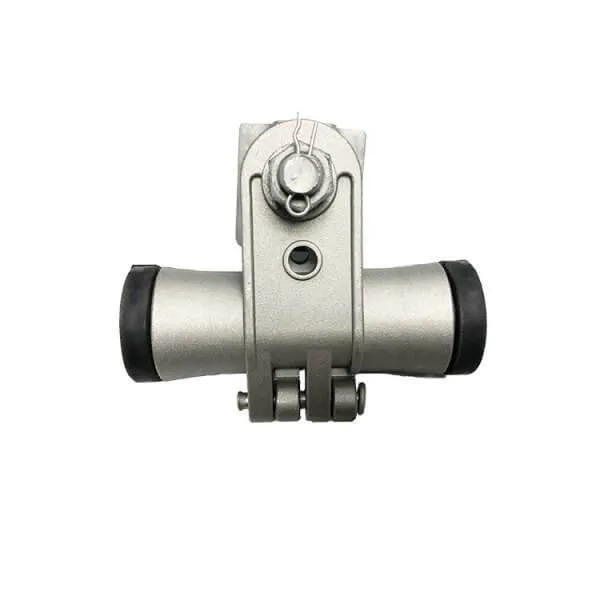 Quality Tangent ADSS Suspension Clamp , Fiber Optic Suspension Clamp With Stainless Steel Pole Belt for sale