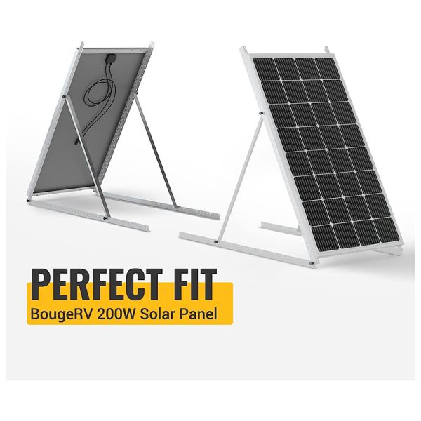 Quality Ground Mounted PV Support Bracket Holder Solar Panel Flat Roof Mounting Brackets for sale
