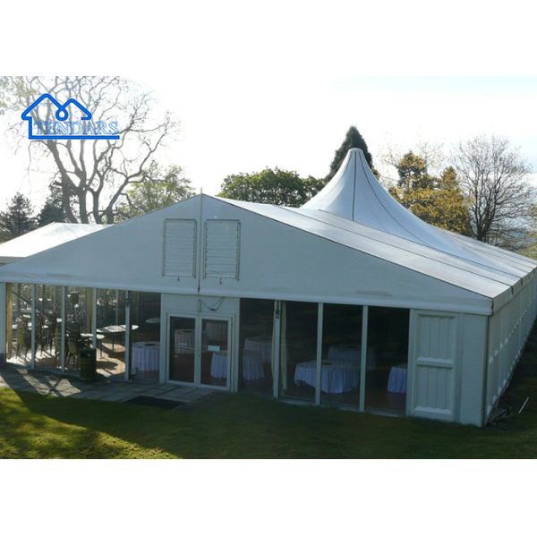 Quality Four Seasons Wedding Marquee Tent Windows Aluminum Material A Frame Event Canopy Structure Design for sale