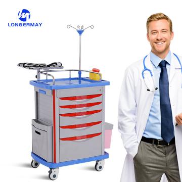 Quality Emergency Utility Drugs Dressing Trolley Manufacturer for sale