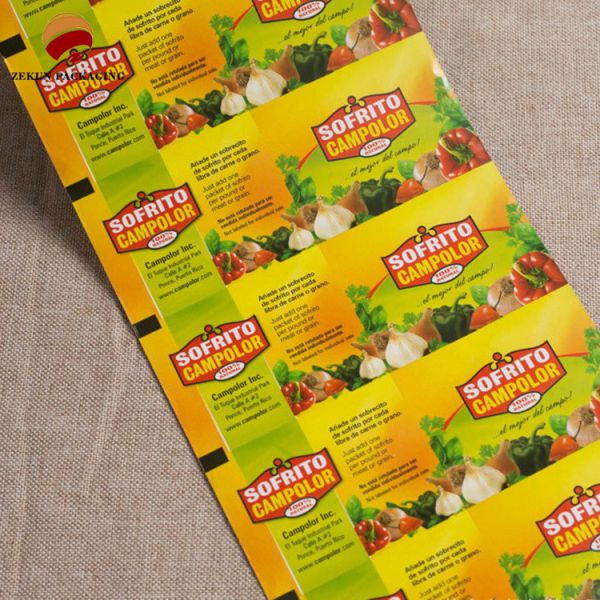Quality Various Capacity Food Packaging Plastic Roll Film OEM ODM Available for sale