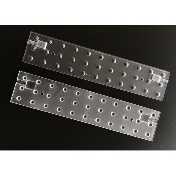 Quality 91% Transmittance SMD2835 SMD5630 Linear Array Lens 60 Degree for sale
