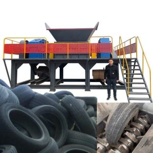 Quality 380V Voltage Tire Rubber Recycling Machine for Rubber Powder Production for sale