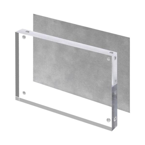 Quality ODM Clear Acrylic Magnetic Picture Frames Holder A5 for sale