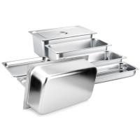 Quality 650x530mm Stainless Steel Food Service Pans Hotel Restaurant Supplies for sale