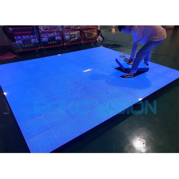 Quality Waterproof Dance Floor Stage Rental LED Display Optional Interactive Effect 3 for sale