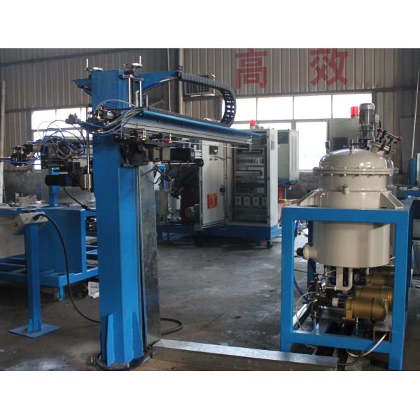 Quality PLC 80m/Min Rockwool Panel Glue Spraying Machine for sale