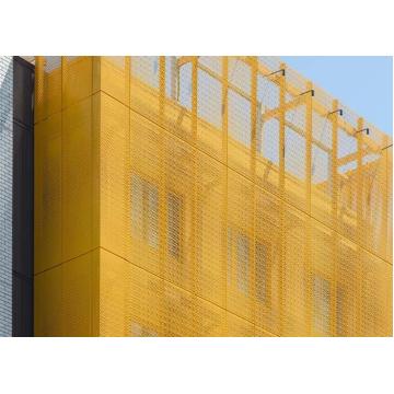 Quality Perforated Metal Building Facade combination of function and aesthetics for for sale