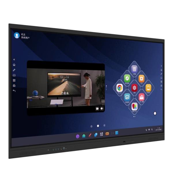Quality IR Interactive Whiteboard EDLA Google Certified Black Android OPS 40 Points for sale