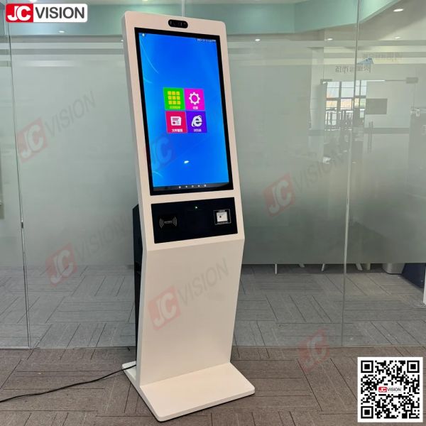 Quality JCVISION 32 Inch Checkout Self Payment Self Service Information Inquiry Terminal Kiosk for sale
