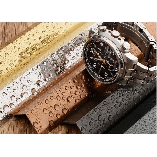 Quality Corrosionproof Stainless Steel Angle Profile 8K Mirror Effect 9ft Length for sale