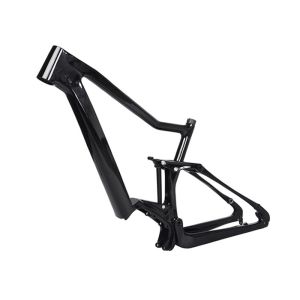 Quality 27.5Plus/29er Full Suspension Carbon Electric Bike Frame Bafang Mid-drive Ebike for sale