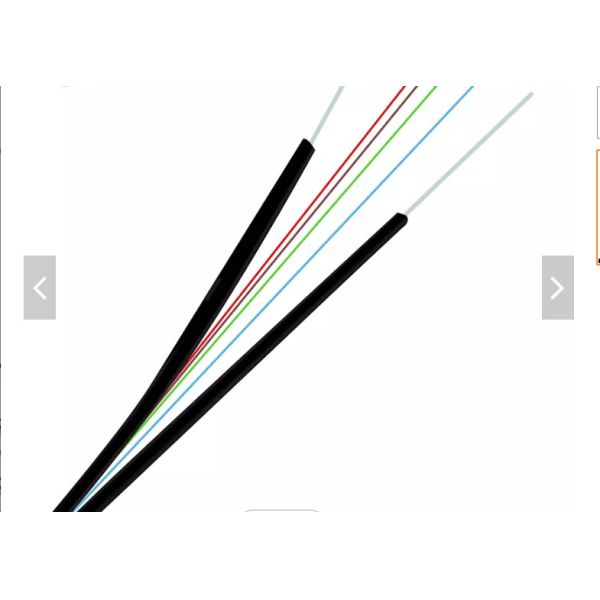 Quality GJXH FTTH Drop Cable LSZH Jacket 1 Core 2 Core G657A FTTH Drop Fiber Cable for sale