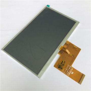 Quality RGB Interface 7 Inch 500nits Round LCD Display With Resistive Touch for sale