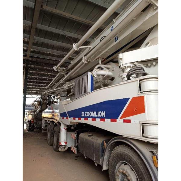 Quality 52m Actros 4141 Chassis Concrete Boom Truck , Concrete Construction Equipment for sale