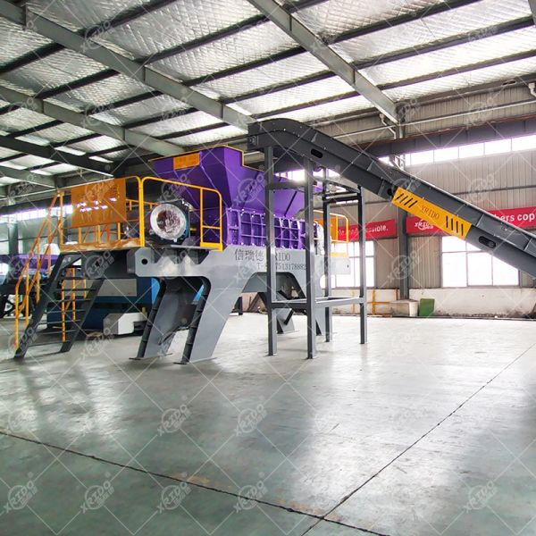 Quality Xrido Automatic Waste Shredder for Sofa Mattress Furniture Recycling for sale