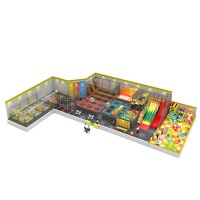 Quality Olympic Trampoline Park Equipment With Ninja Course OEM Available for sale