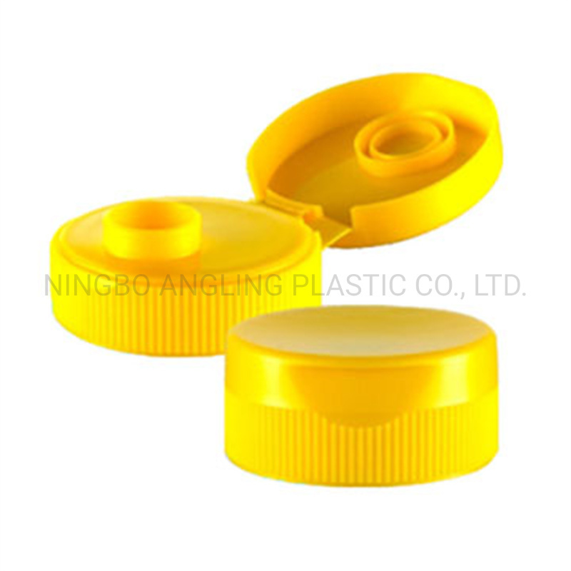 38400 Plastic Flip Top Cap Plastic Ribbed Capfor Honey Bottle