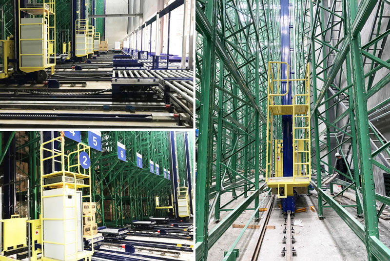 Single Deep Pallet Stacker ASRS