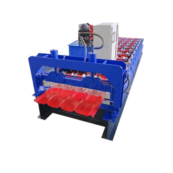 Quality 8000mm Metal Roofing Panel Cold Roll Forming Machine for sale