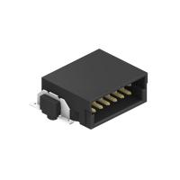 Quality L 10.00mm High Speed Board To Board Male Connector Right Angle 90 for sale