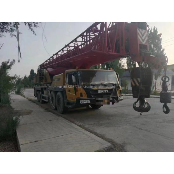 Quality Used SANY 80 ton Crane and Excellent Performance for Construction Projects for sale