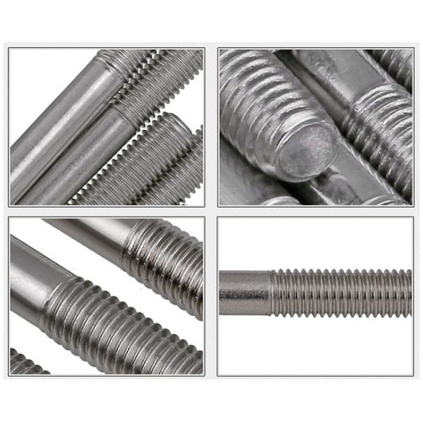 Quality Hot Galvanizing M16 Thread 90MM Stud Nut Bolt for sale