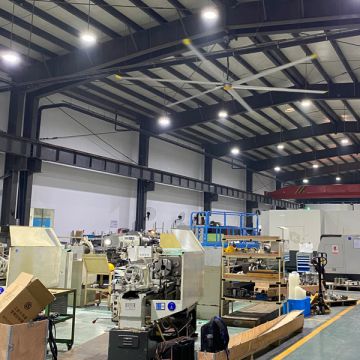 Quality 0.40KW High Speed High Volume Large HVLS Fans For Gym Mall for sale