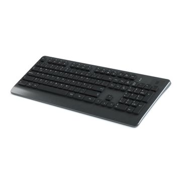 Quality USB Plastic Keyboard With Fingerprint Reader Function Keys Multimedia Keys And for sale